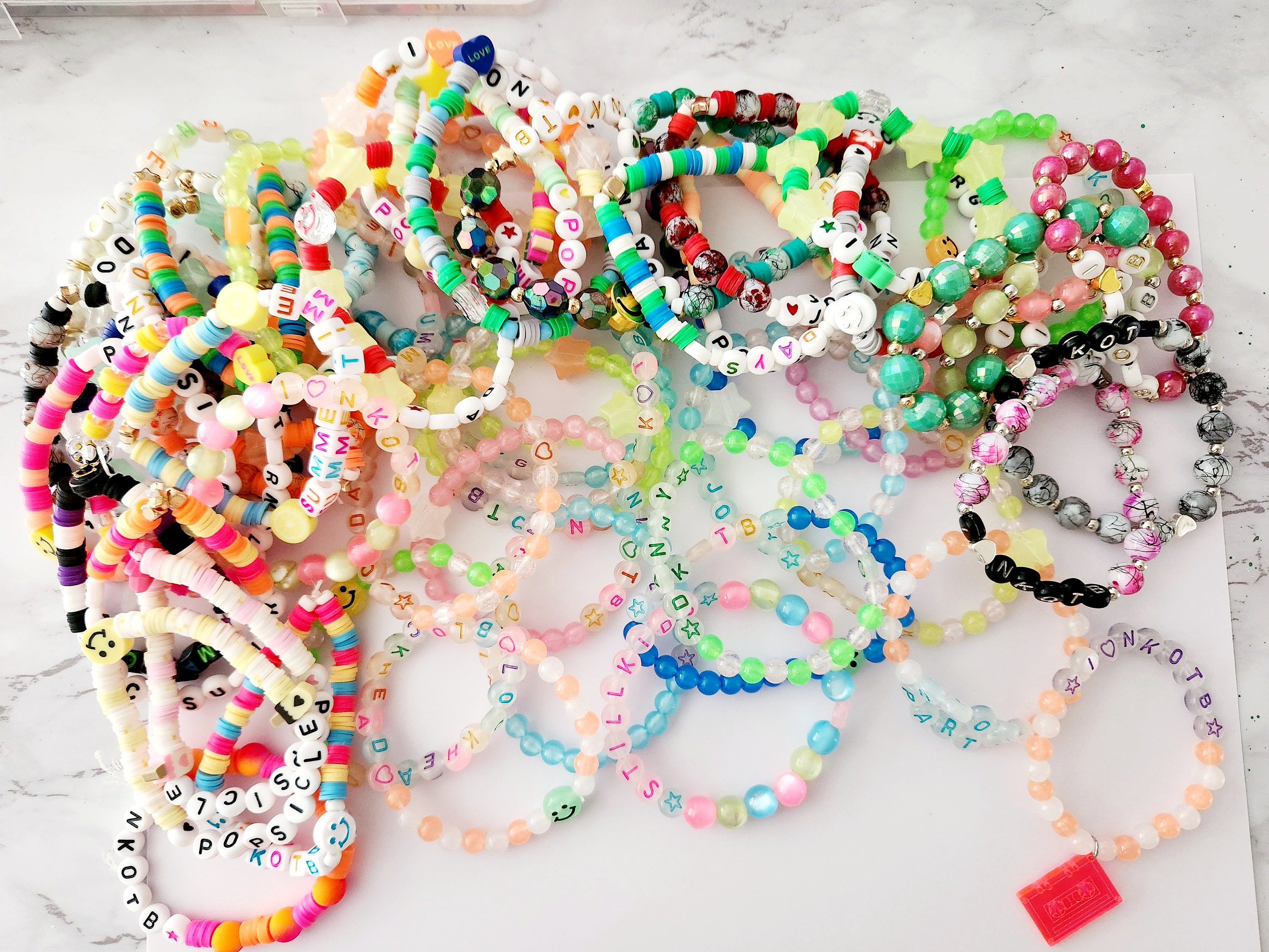 Custom Friendship Bracelet - Etsy