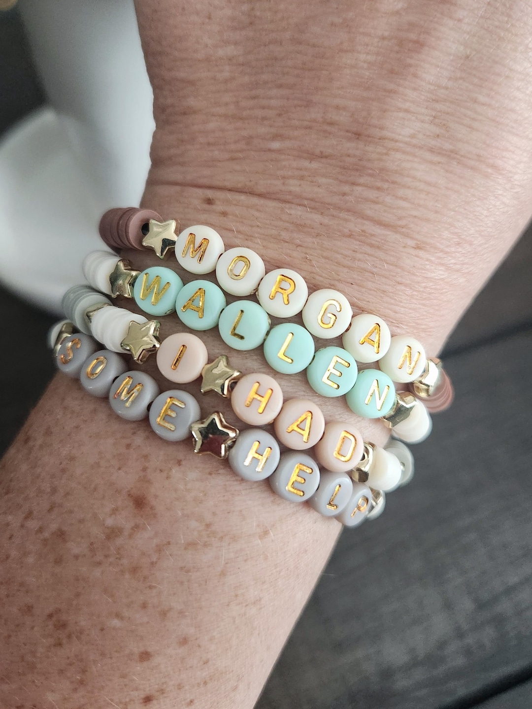 Morgan Wallen Inspired Friendship Bracelets 2pk - Etsy