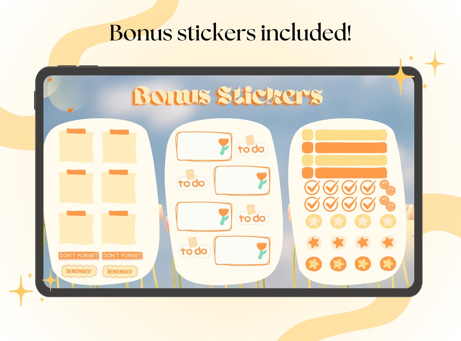 2024 Yellow Tulip Themed Calendar Canva Template, Multi-device Access ...