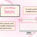 2024 Pink Coquette Bow Themed Calendar Canva Template, Multi-device ...