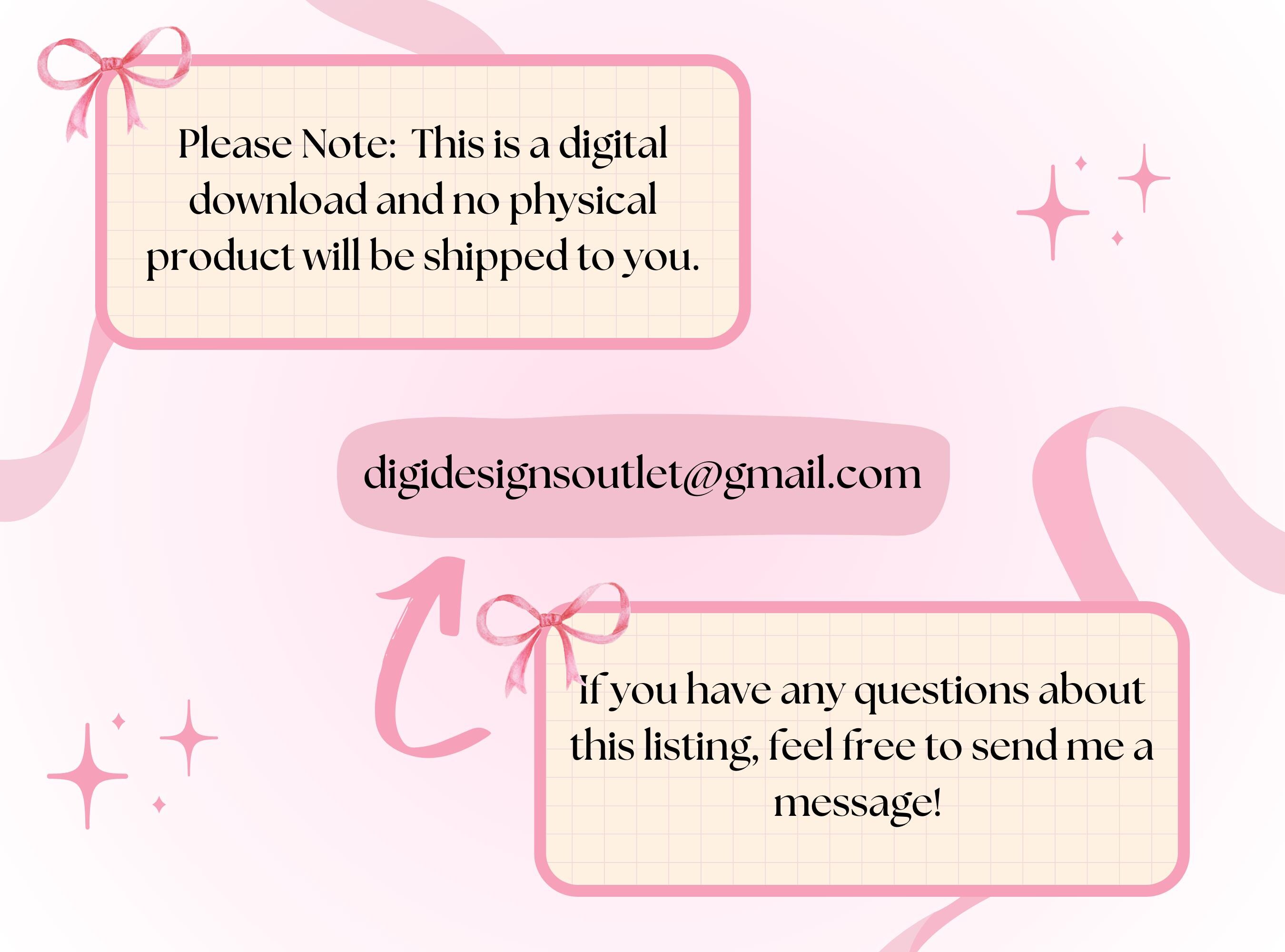 2024 Pink Coquette Bow Themed Calendar Canva Template, Multi-device ...