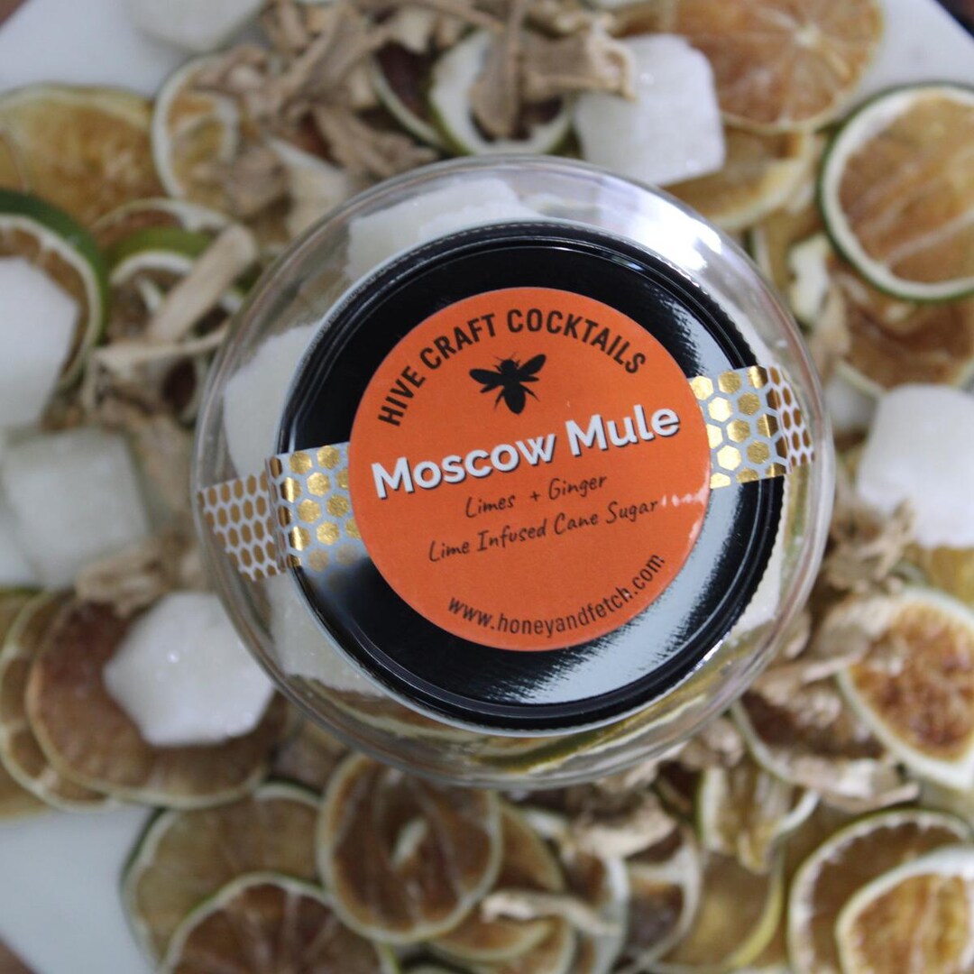 Moscow Mule Craft Cocktail Kit Bourbon or Gin Mixer Alcohol or Mocktail ...