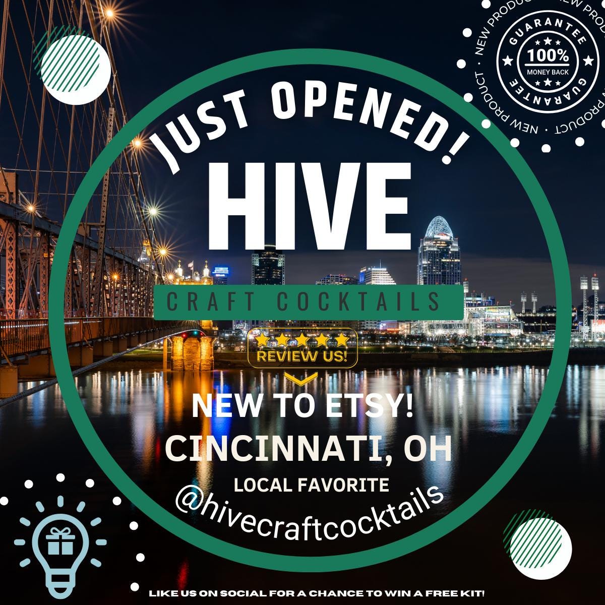 Hive Craft Cocktails Sapphire Honey Lemonade Infusion Kit Honey Lemon ...