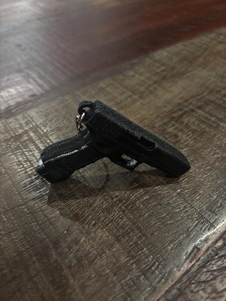 Glock Inspired Extended Magazine Keychain | 3D Printed EDC | Gun Lover ...