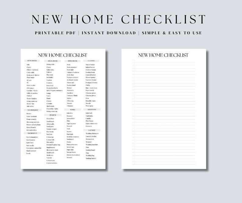 Airbnb Host Checklist Printable Airbnb Checklist Short Term Rental ...