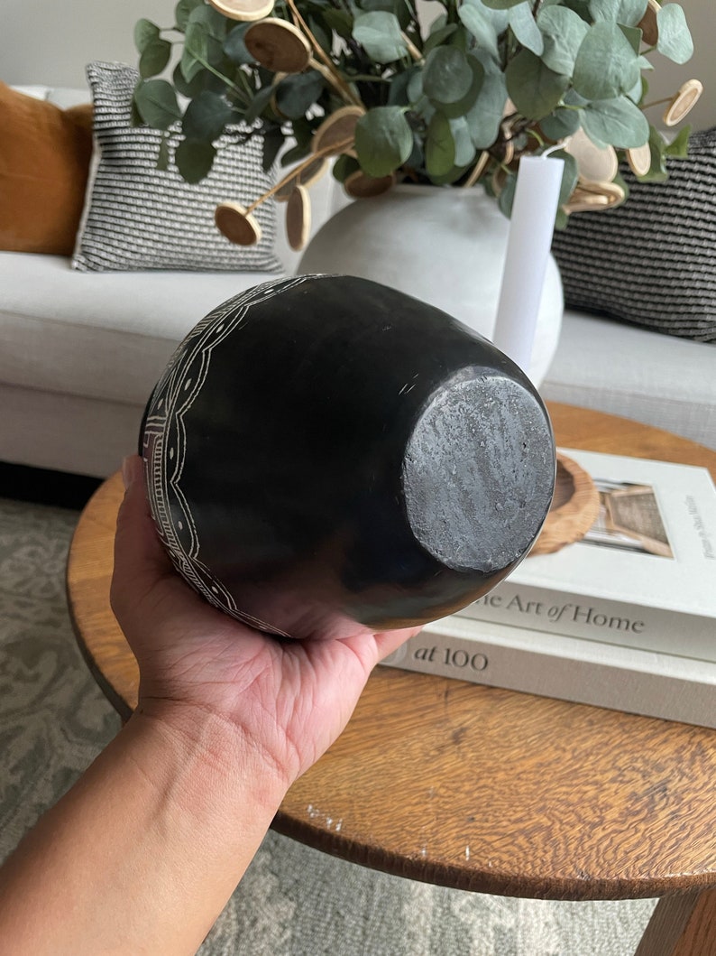 Vintage Quinchamali Traditional Chilean Vase Vintage Pottery South ...
