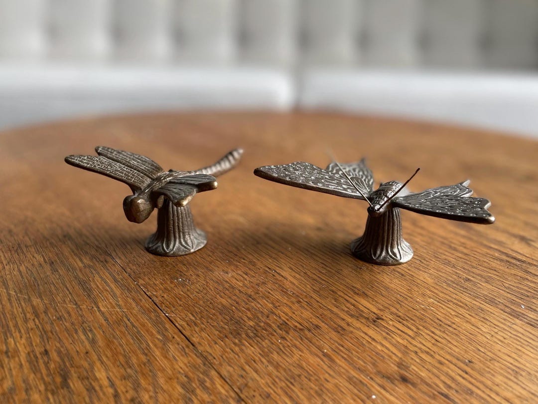 Vintage Cast Iron Butterfly Ornament | Vintage Butterly Figurine | Cast ...