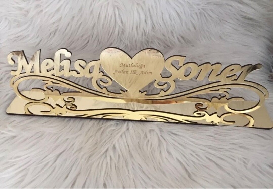 Plexiglass Table Name Tag Wedding Table Name Tag Special Occasions ...