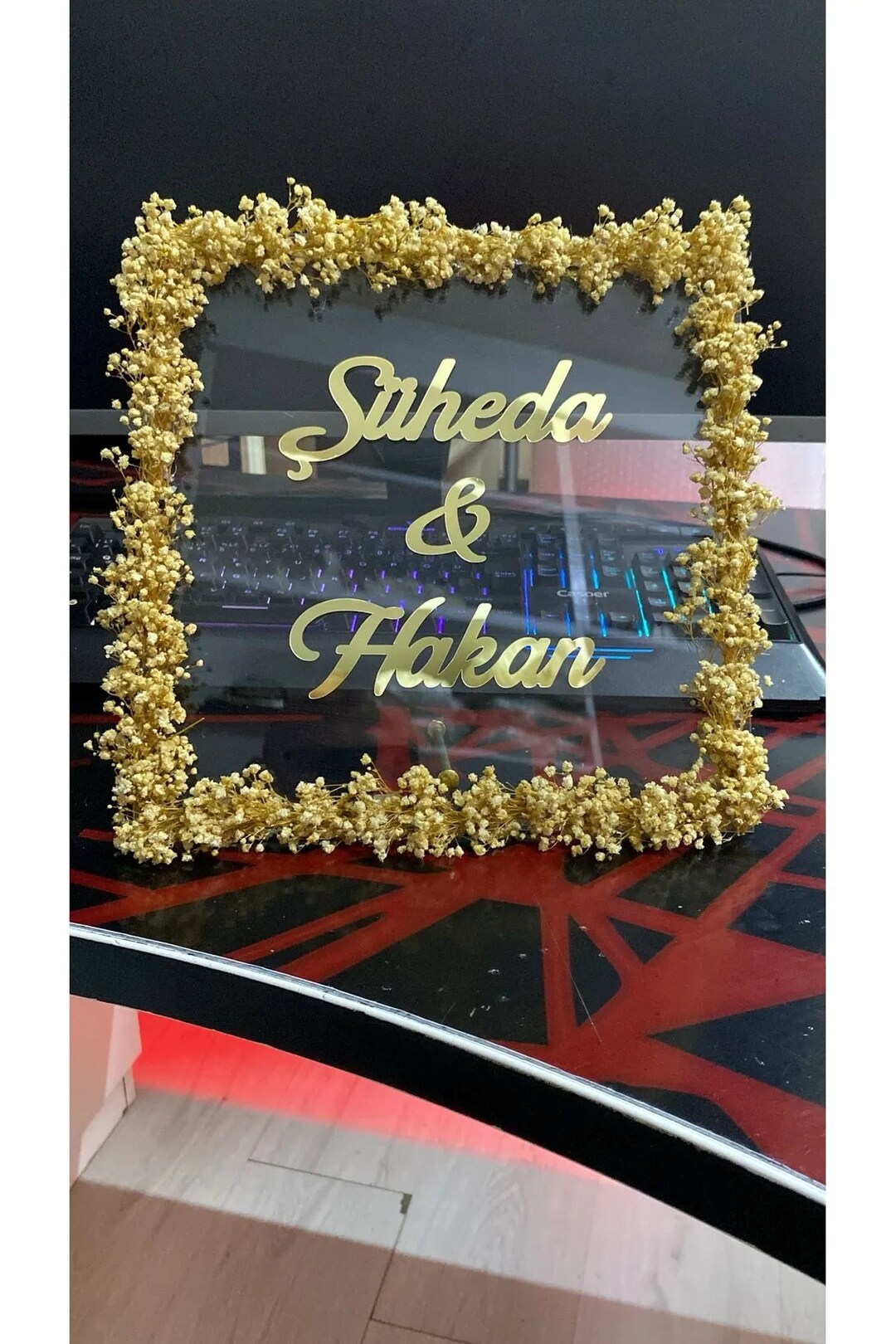 Plexiglass Table Name Tag Wedding Table Name Tag Special Occasions ...