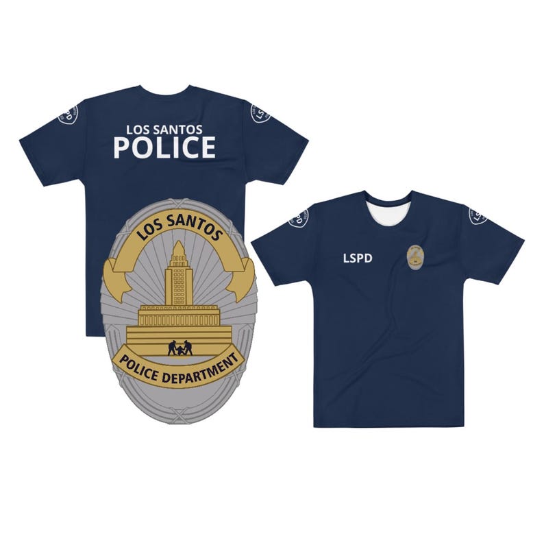 LSPD T-shirt - Etsy