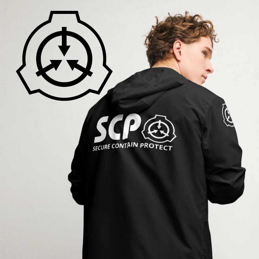 SCP Foundation Windbreaker - Etsy