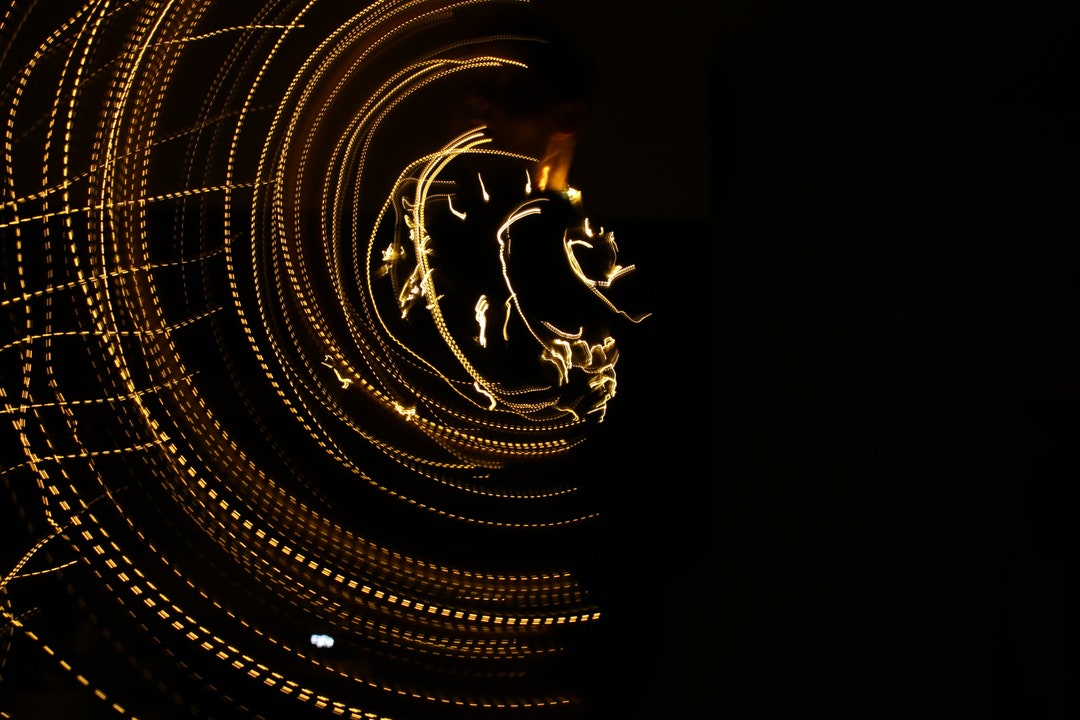 Blurred Lights (half Circle) - Etsy