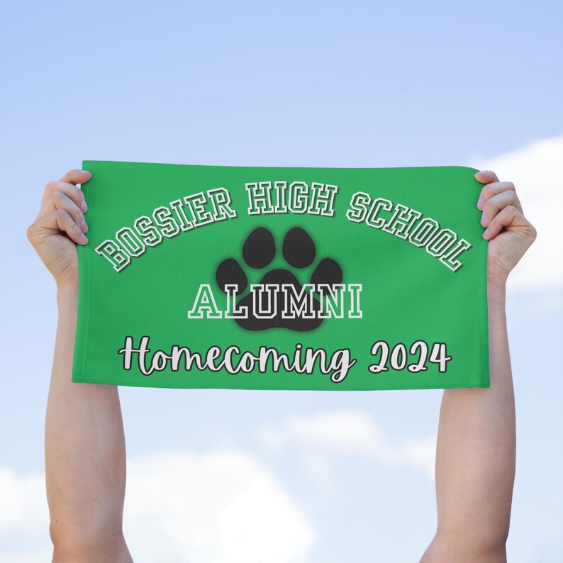 High School Homecoming Rally Towel, Football Game Gear, School Spirit ...