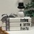Faux Wood Crate Book Stack, Book Stack, Snowman Book Stack Home Decor ...