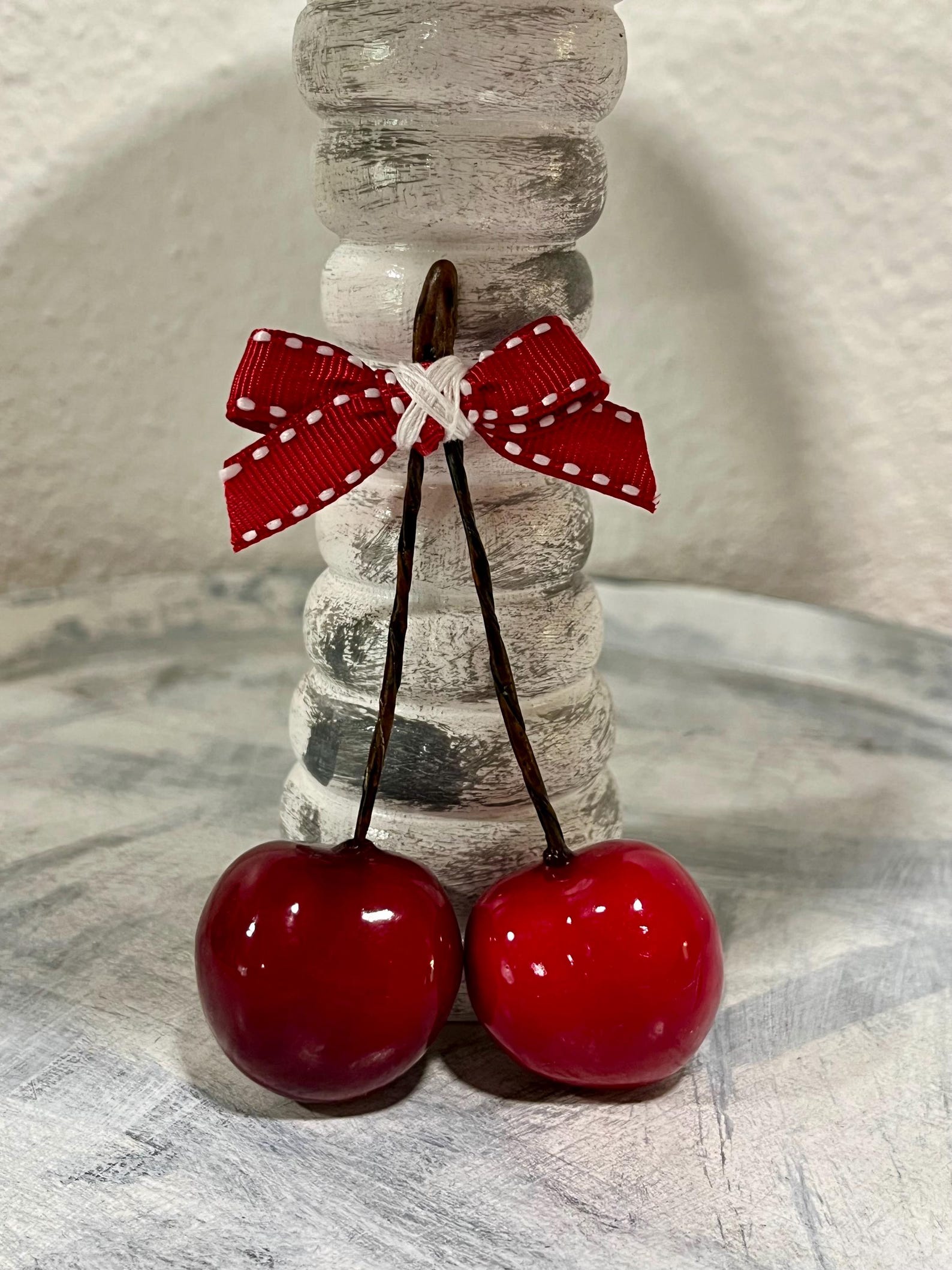Cherry Tiered Tray Decor, Faux Cherries, Set of 3 Cherry Bundles - Etsy