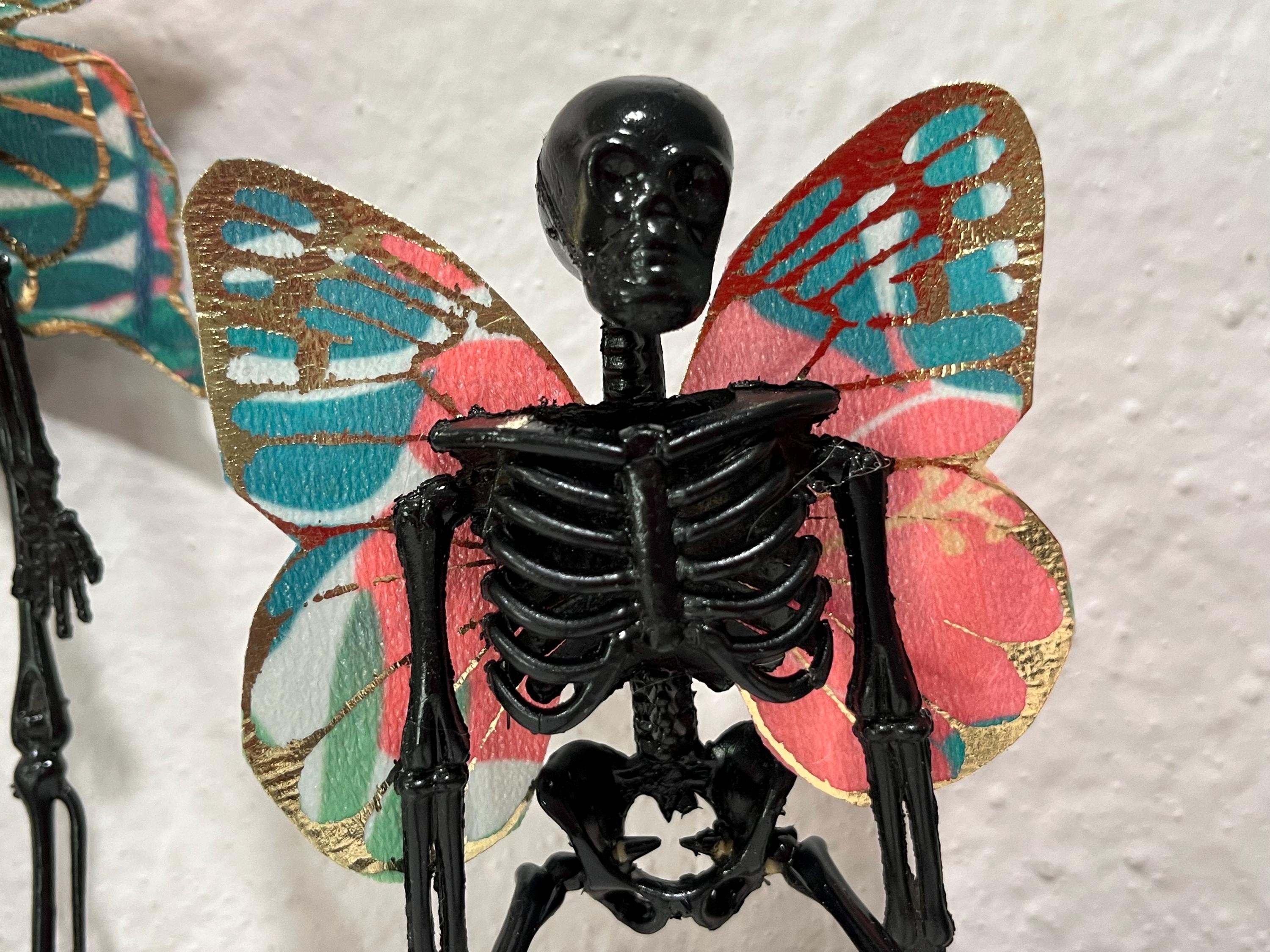 Mini Fairy Skeletons: Winged Halloween Tiered Tray Decor - Etsy