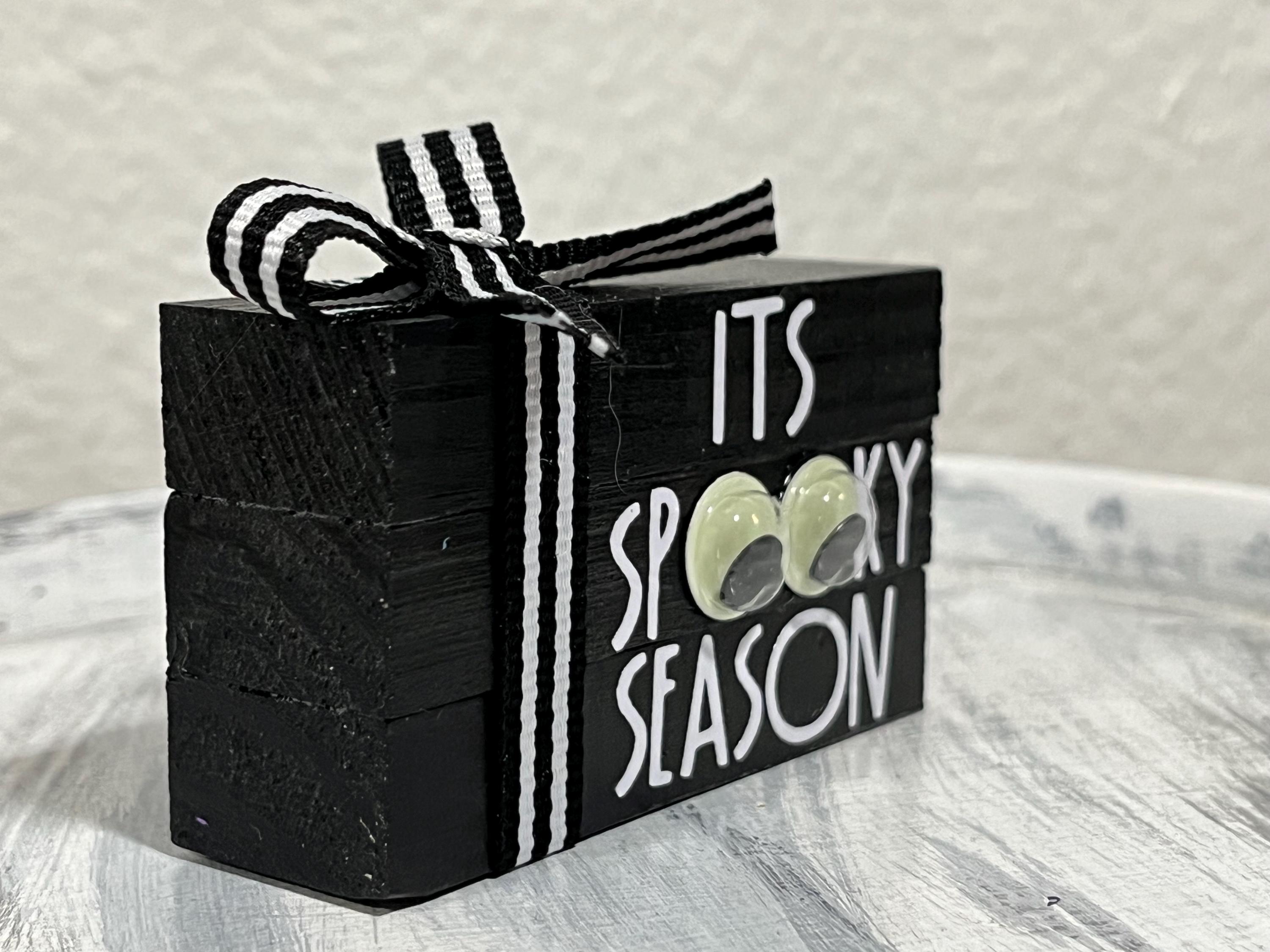 Mini Halloween Book Stack Home Decor, Halloween Tiered Tray Decor ...