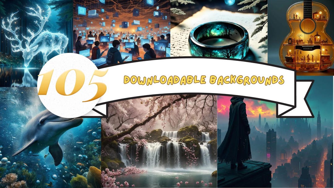 105 High-resolution Stunning Background Images – Instant Download ...