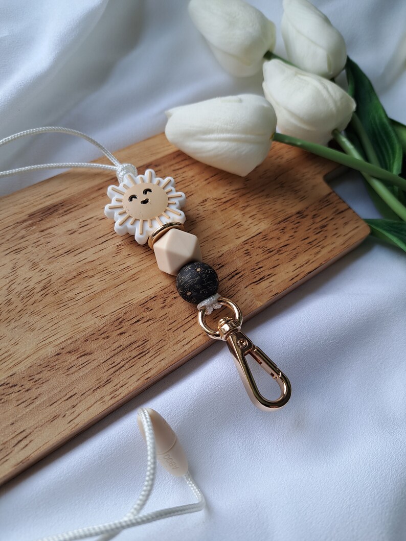 Sun Lanyard, Happy Sun Lanyard, Key Holder, ID Holder, Teacher, Nurse ...