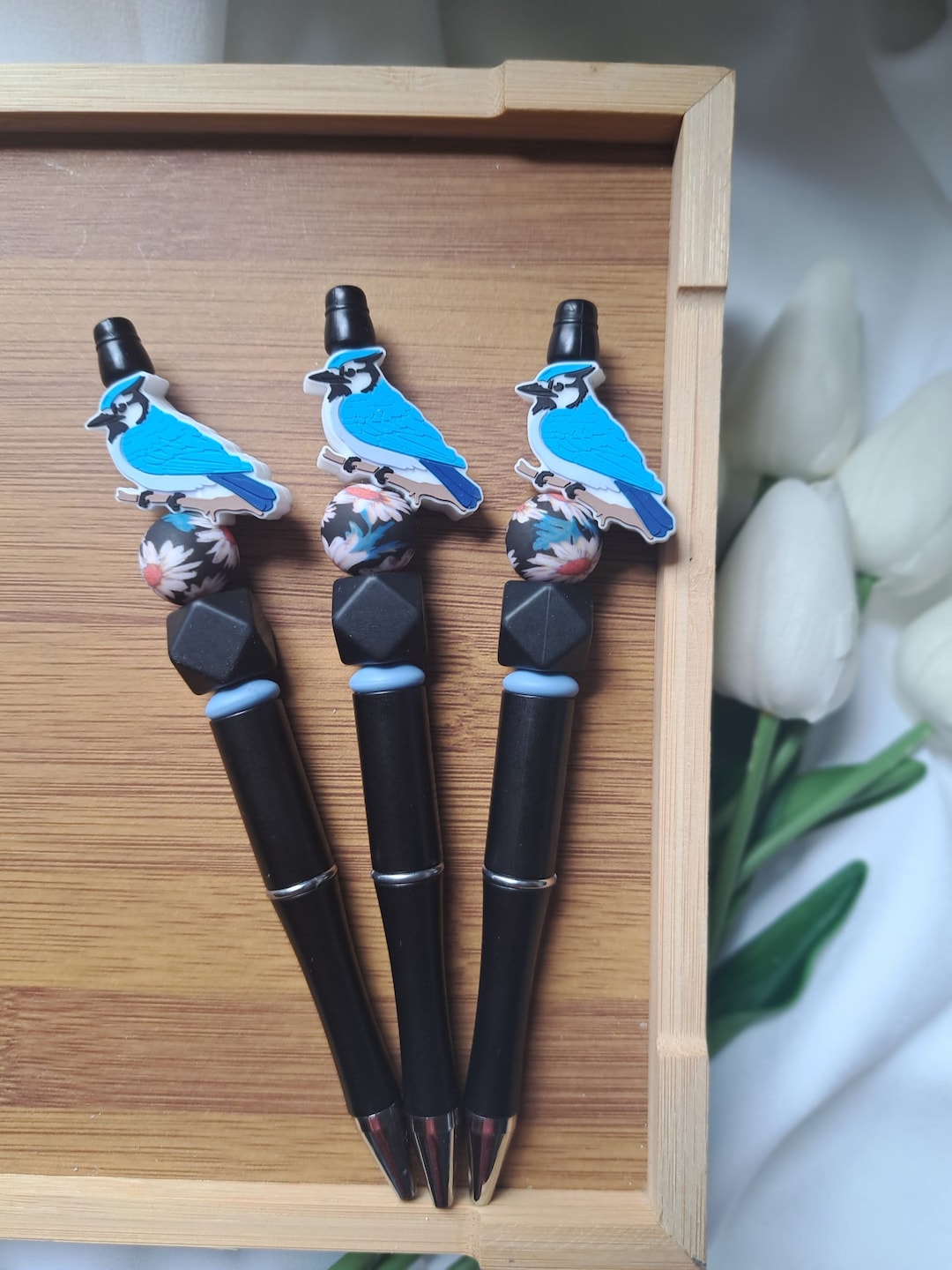 Blue Jay Pen - Etsy