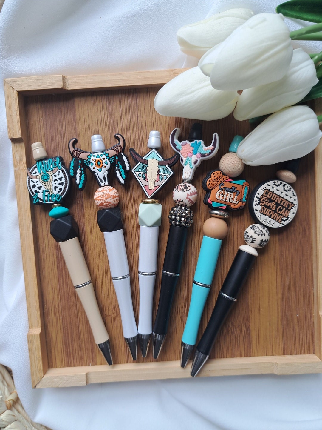 Western Inspired Pens, Country Girl Accessory, Rodeo, Writing Utensil ...
