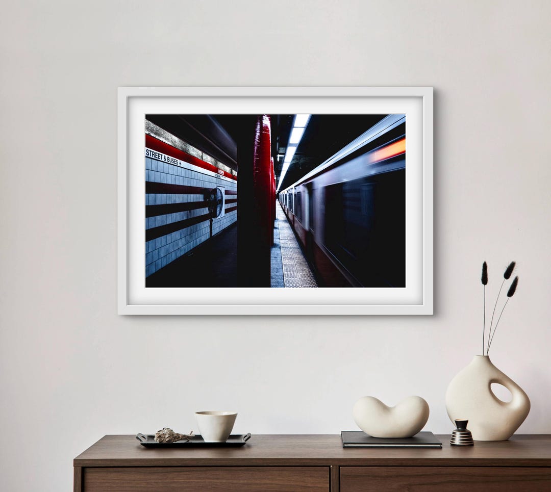 MBTA Red Line | Boston Photography | Red Line | Boston Poster | Boston ...