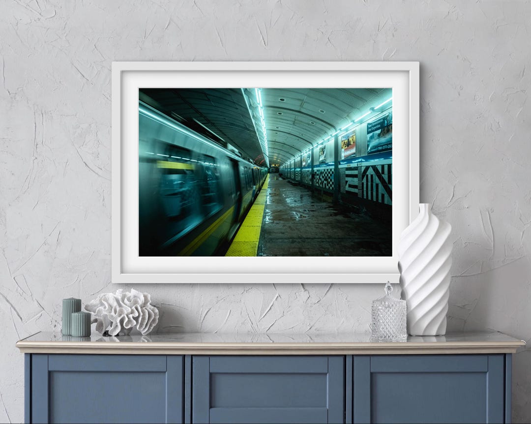 MBTA Blue Line Digital Download | Boston Photography | Blue Line ...