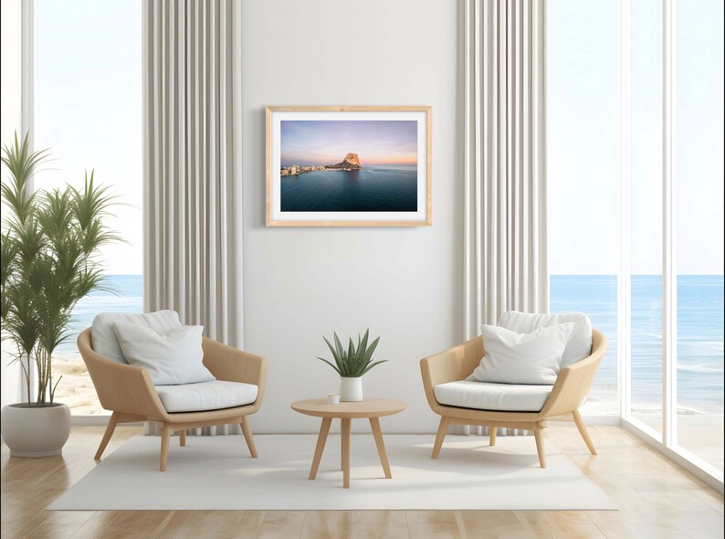 Calpe, Spain | Printable Landscape Photography Wall Art | Living Room ...