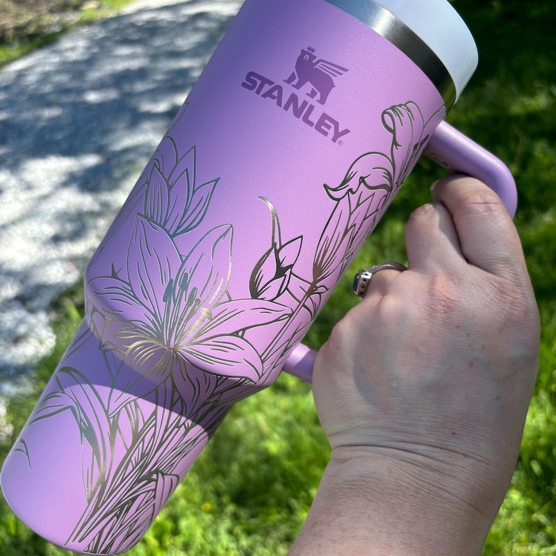 Floral Stanley Cup - Etsy