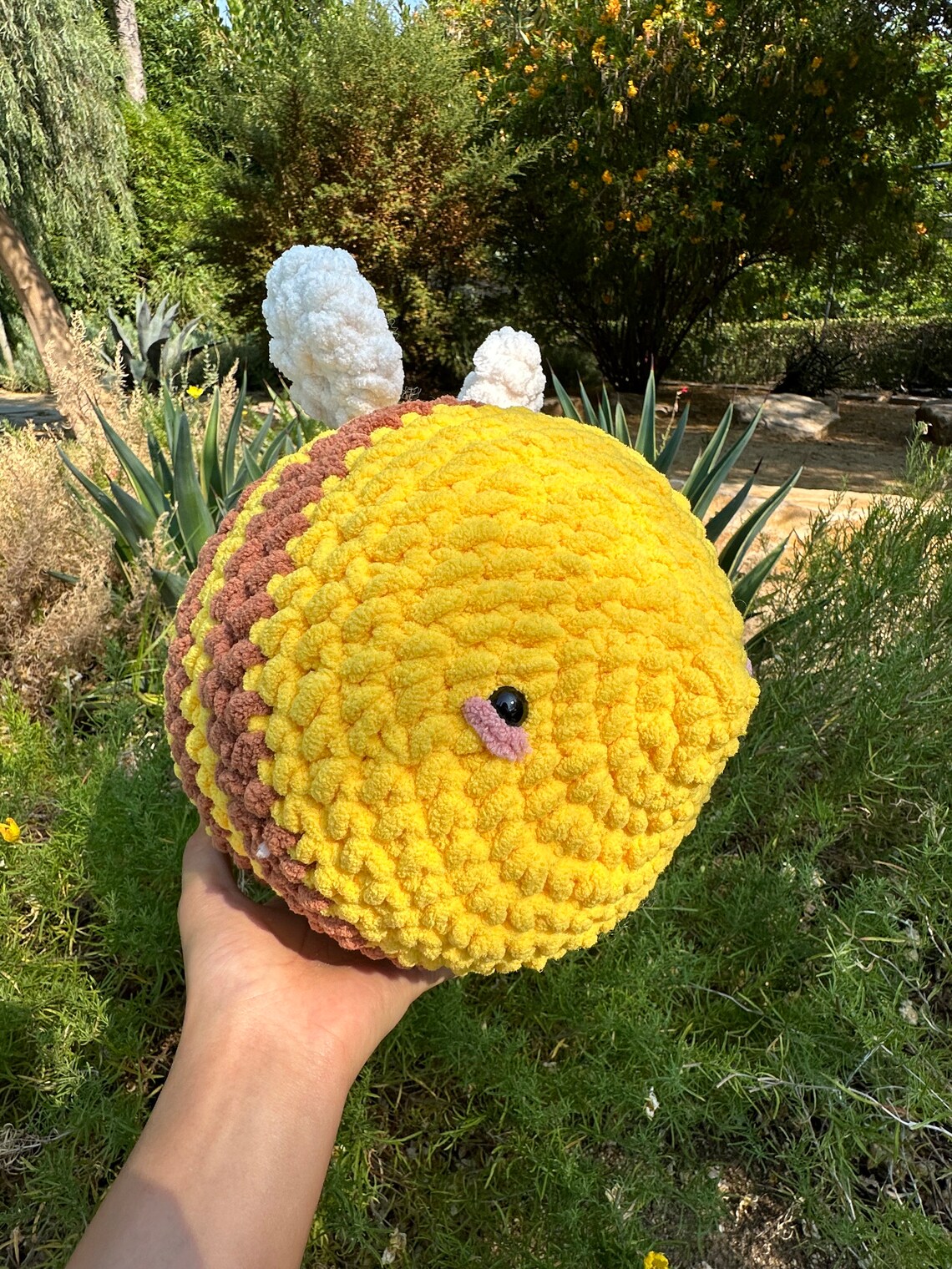 Crochet Bee Amigurumi Bee Cute Stuffed Animal Bee for Crochet Lovers ...