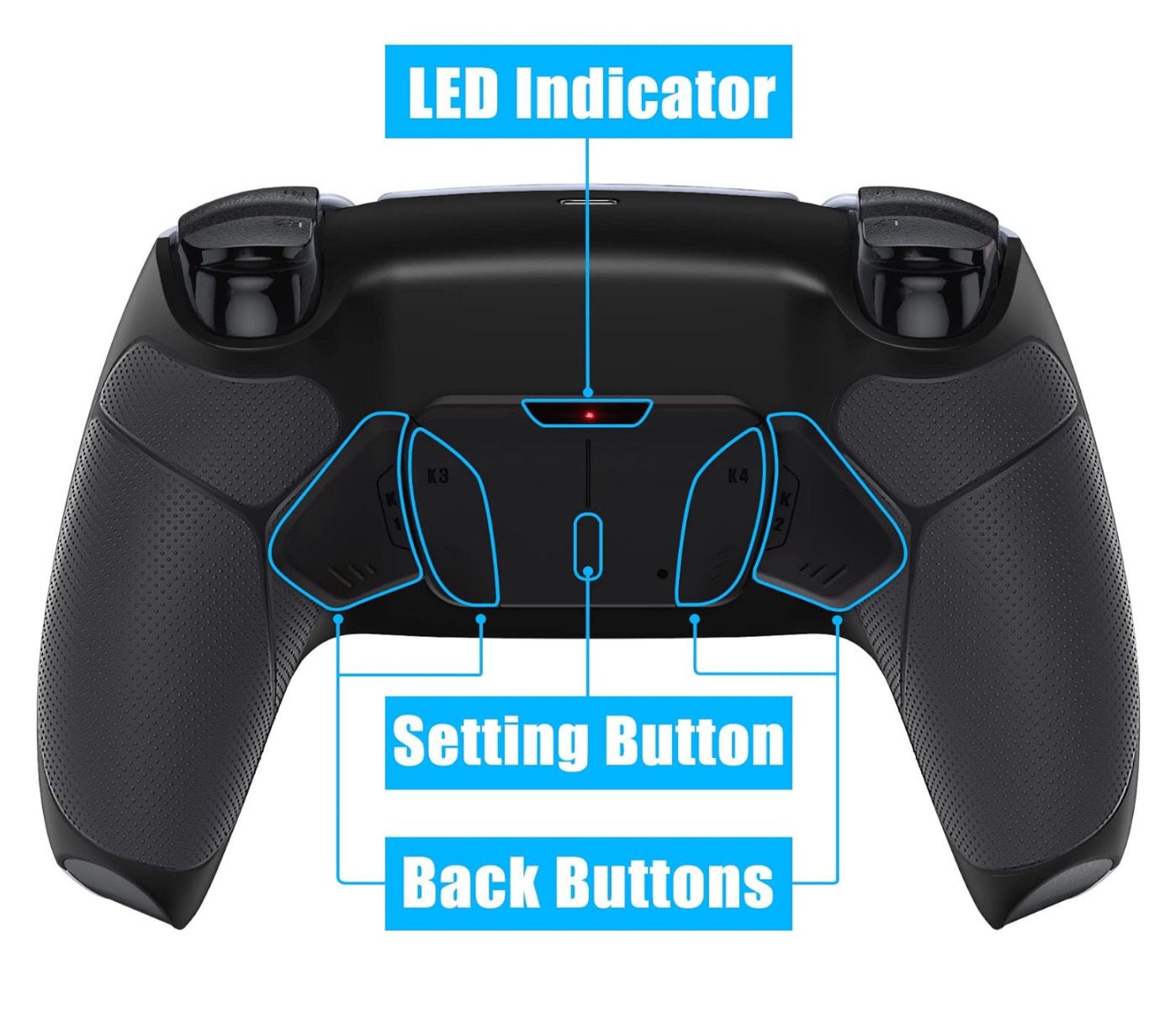 PS5 Deadpool & Wolverine Custom Controller / Scuff Style 4 Extremerate ...