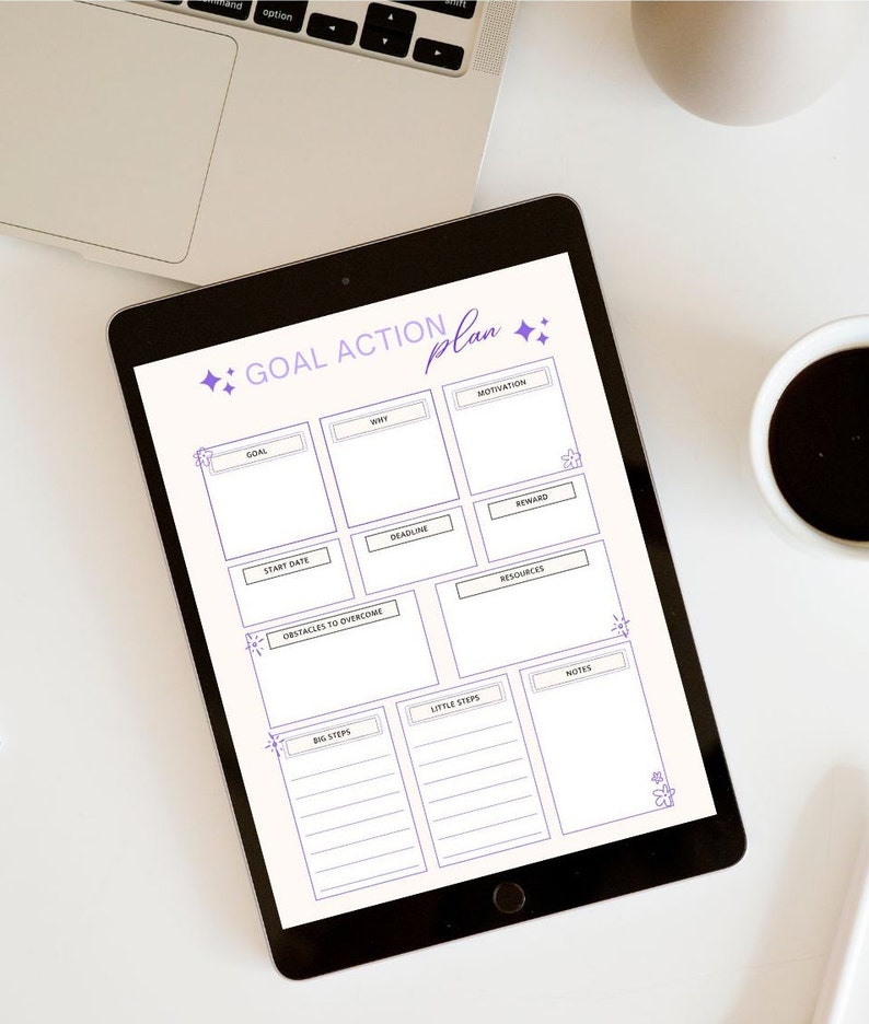 Dream, Plan, Achieve: Goal Setting Planner Personalized & Inspirational ...