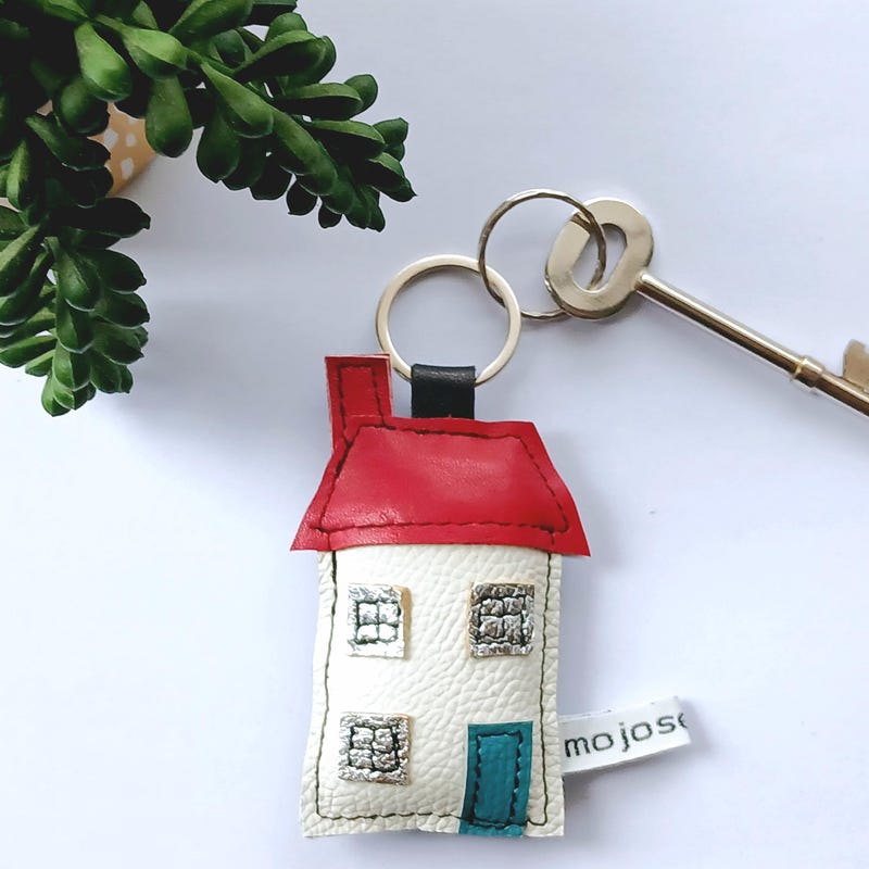 Home Keychain - Etsy