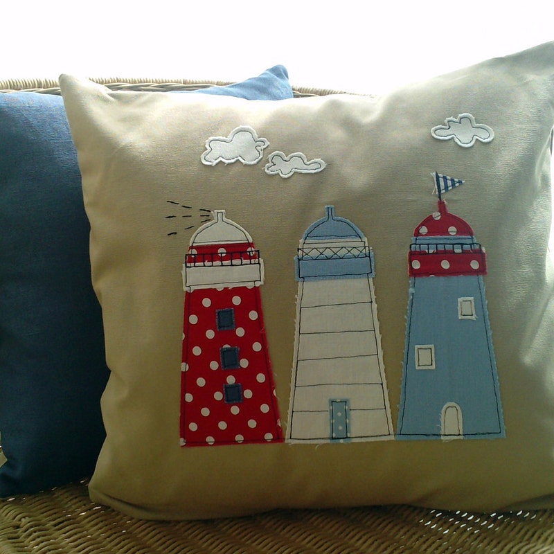 Applique Cushions - Etsy UK