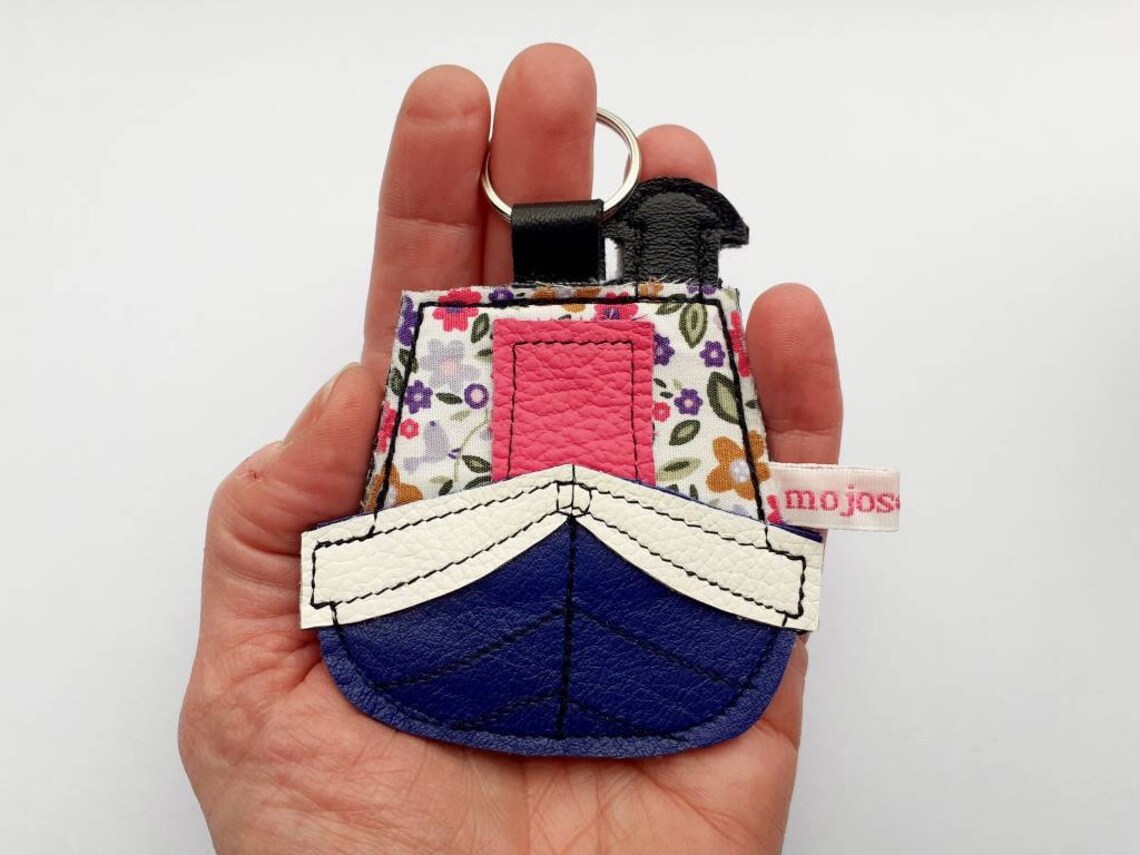 Narrow Boat Keyring Narrowboat Keyring Canal Boat Keychain | Etsy UK