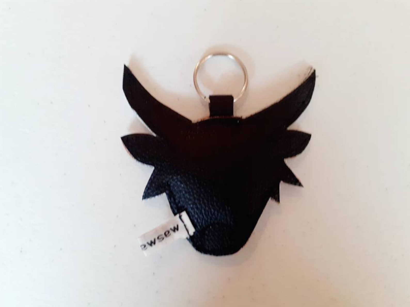 Highland Cow Keyring Leather Cow Keyring Cow Keychain Cow - Etsy