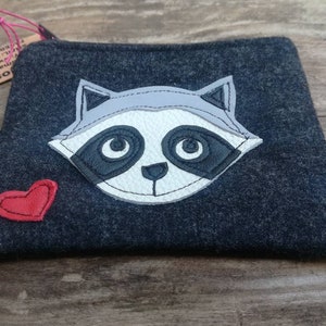 Raccoon coin purseraccoon purseraccoon pouchraccoon | Etsy