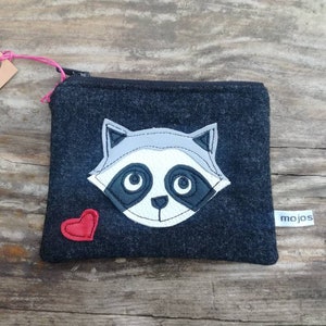 Raccoon coin purseraccoon purseraccoon pouchraccoon | Etsy
