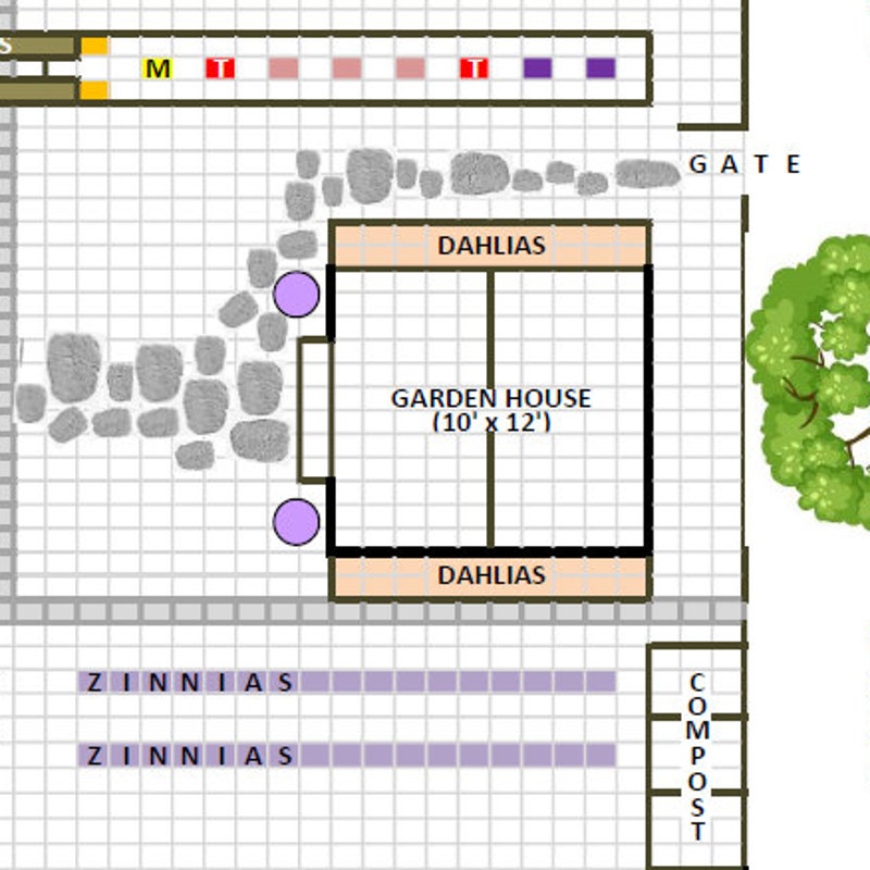 Garden Layout Design Tool - Etsy