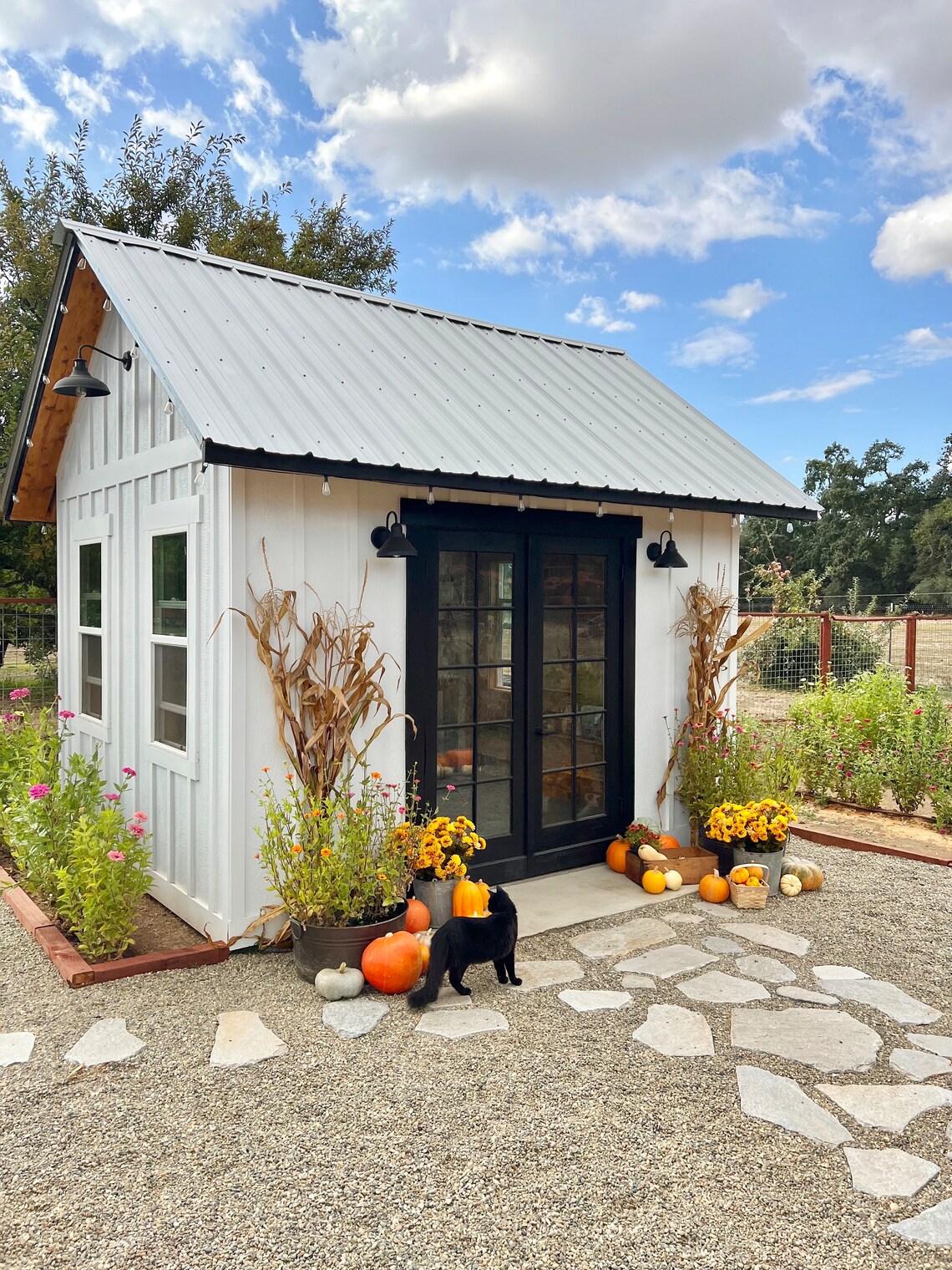 Garden House / Garden Shed / Tiny House Plans - Etsy