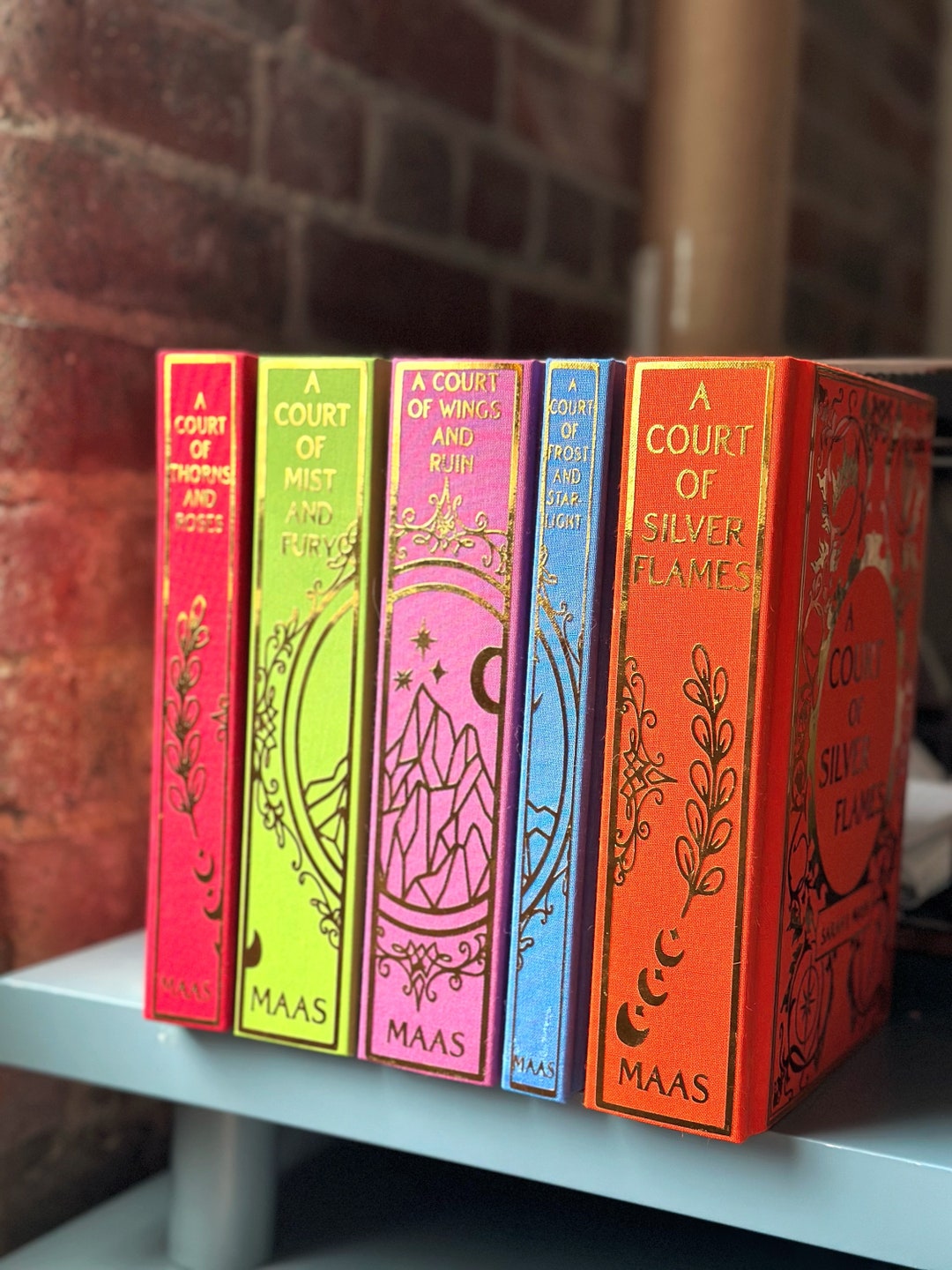 Buy A Court of Thorns and Roses Series Rebind Acotar Full Series Rebind ...