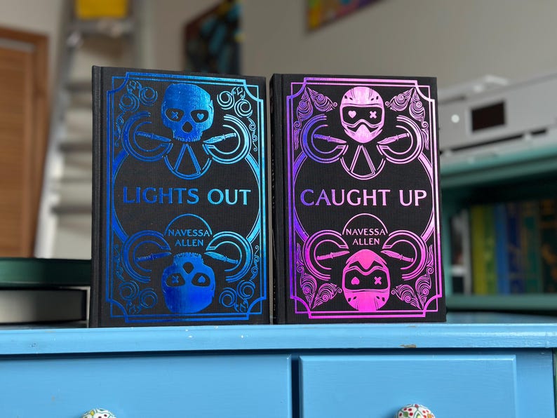 Into Darkness Series by Navessa Allen Rebind | Lights Out & Caught Up ...