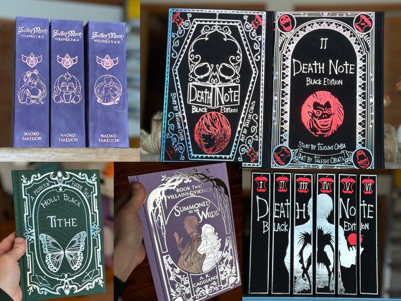 Handmade Custom Book Rebinding: Custom Hardcover Special Edition - Etsy