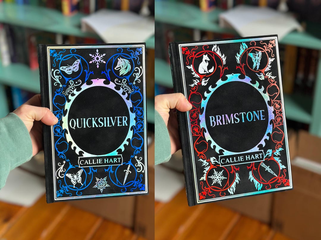Rebind of Quicksilver and Brimstone by Callie Heart | Hardcover Rebind ...
