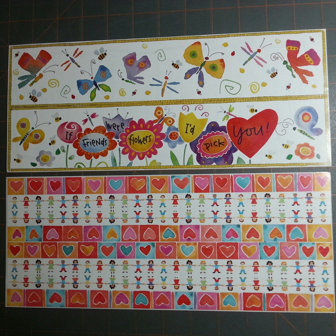Destash Lot of Kathy Davis Designs Collection Border Stamps Spring ...