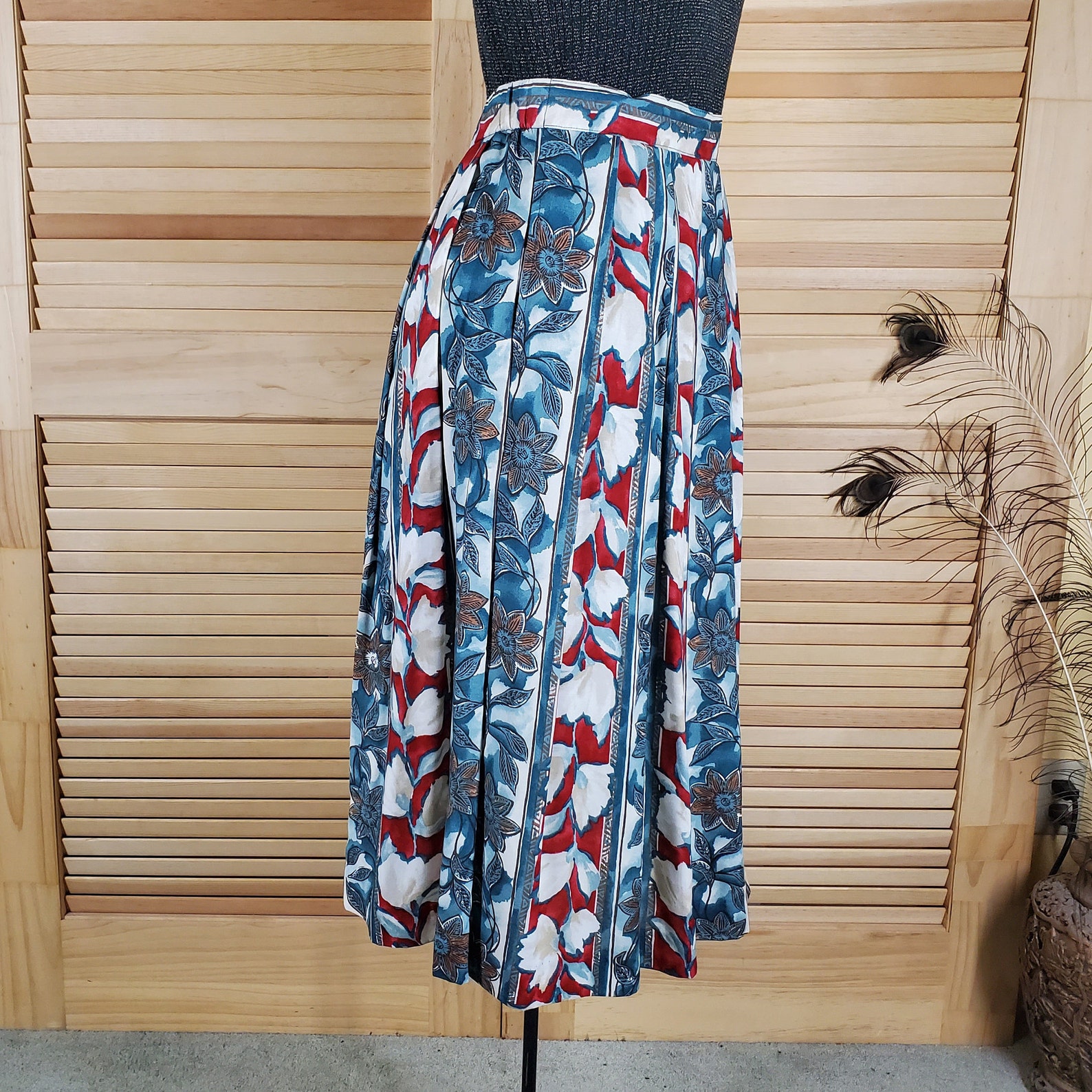 Koret haak vest met print rok Vest Maat P Rok Maat 8 - Etsy Nederland