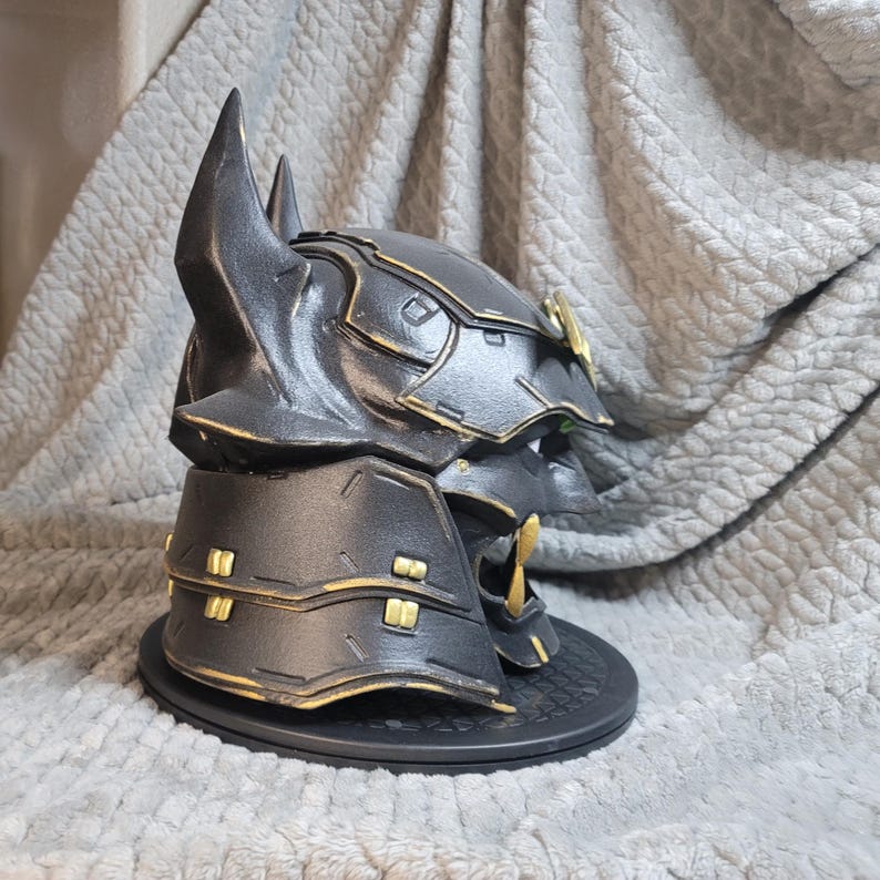 Shogun Samurai Batman Cosplay Helmet - Etsy