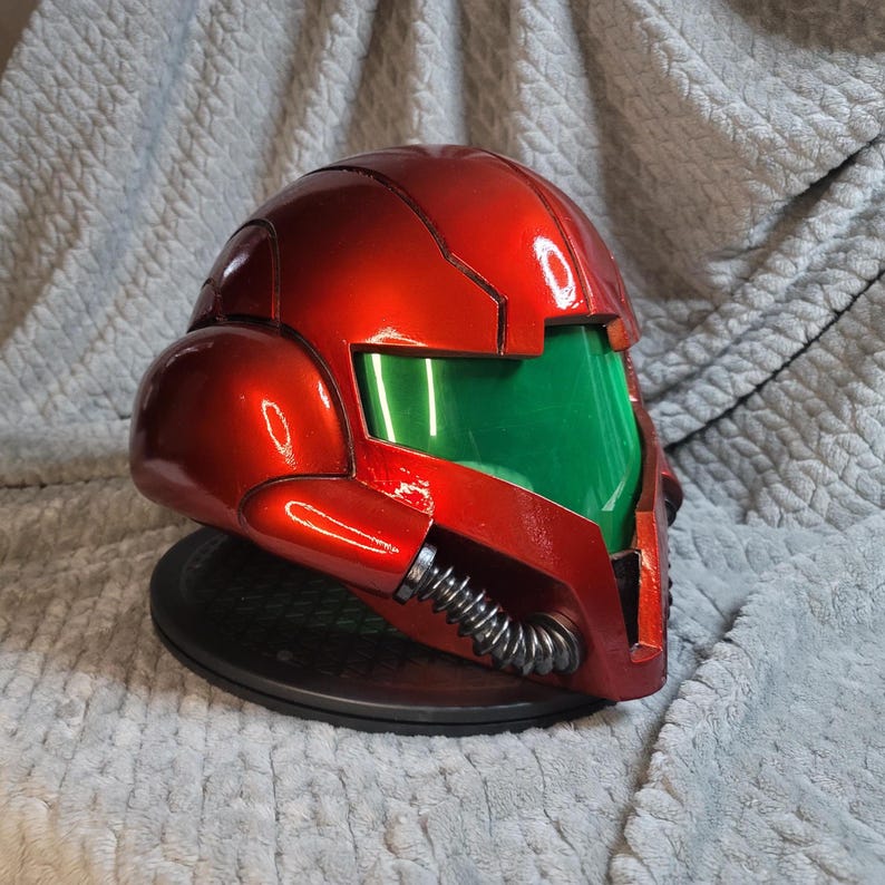 3d Printed Samus Cosplay Helmet - Etsy