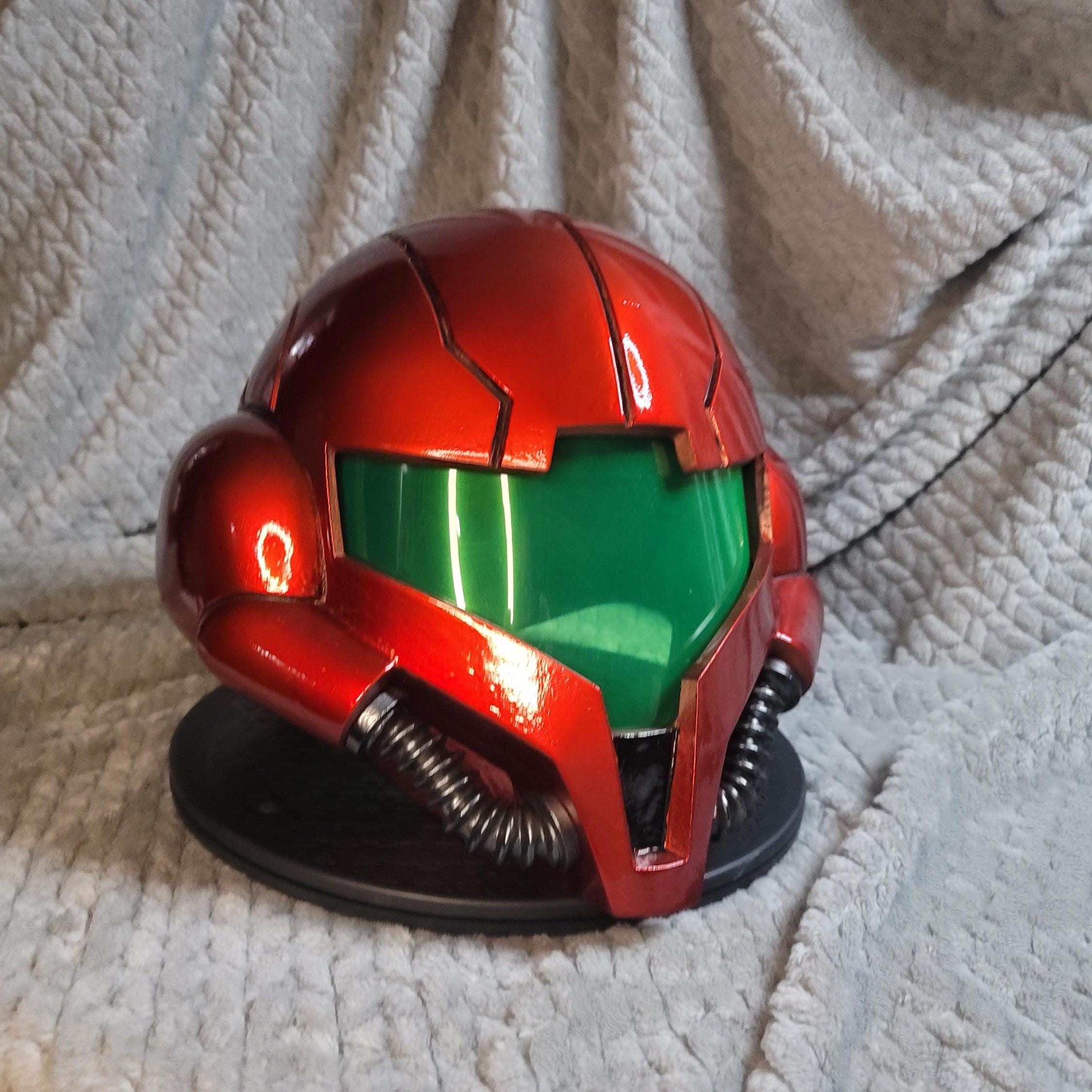 3d Printed Samus Cosplay Helmet - Etsy