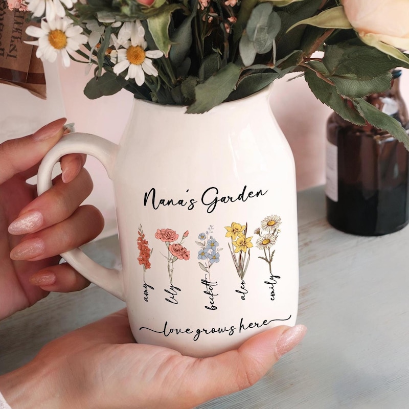 Grandma Wildflower Vase - Etsy